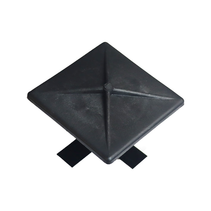 3" Standard Square Pole Cap (Part # 85-00009) – Deltech Manufacturing